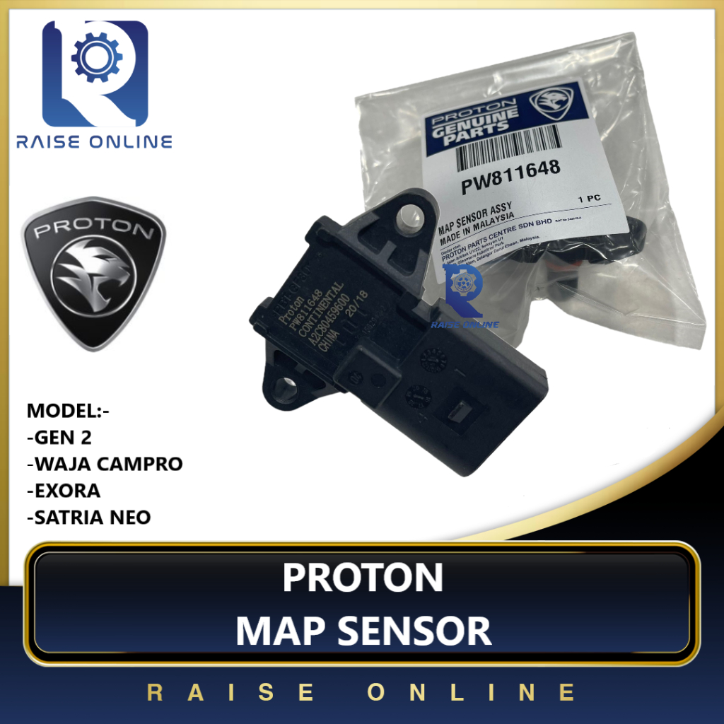 ORIGINAL PROTON GEN2/EXORA/SATRIA NEO MAP SENSOR PW811648 | Shopee Malaysia