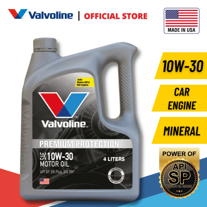 Valvoline Premium Protection 10W-30 (4L) | Shopee Malaysia