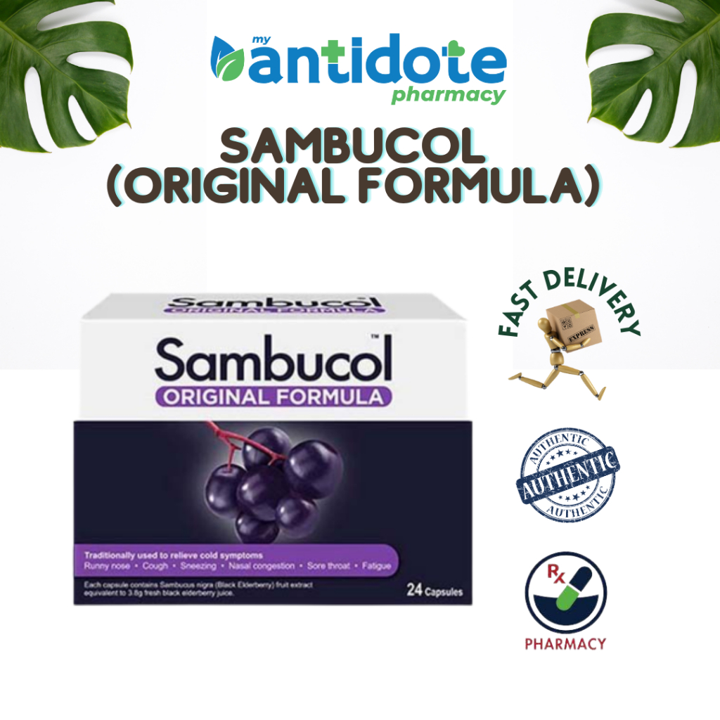 Sambucol Original Formula (capsules) | Shopee Malaysia