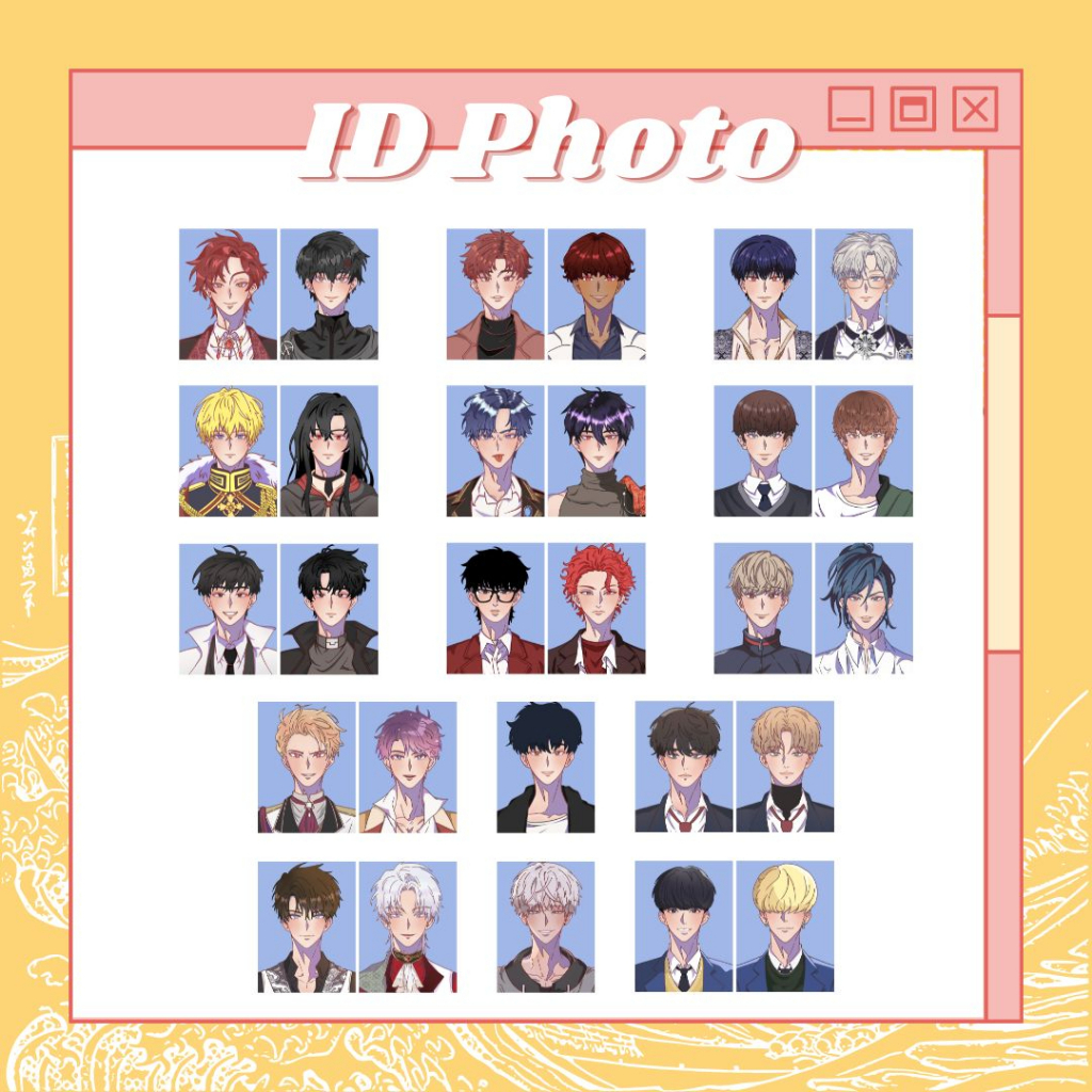 Manhwa Series ID Photo | Shopee Malaysia