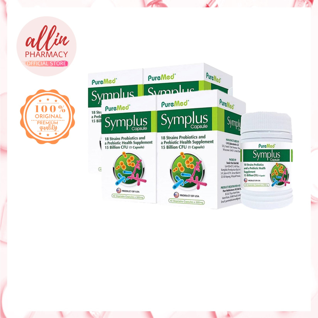 PureMed Symplus 45sX4+30s (EXP 12/23) | Shopee Malaysia