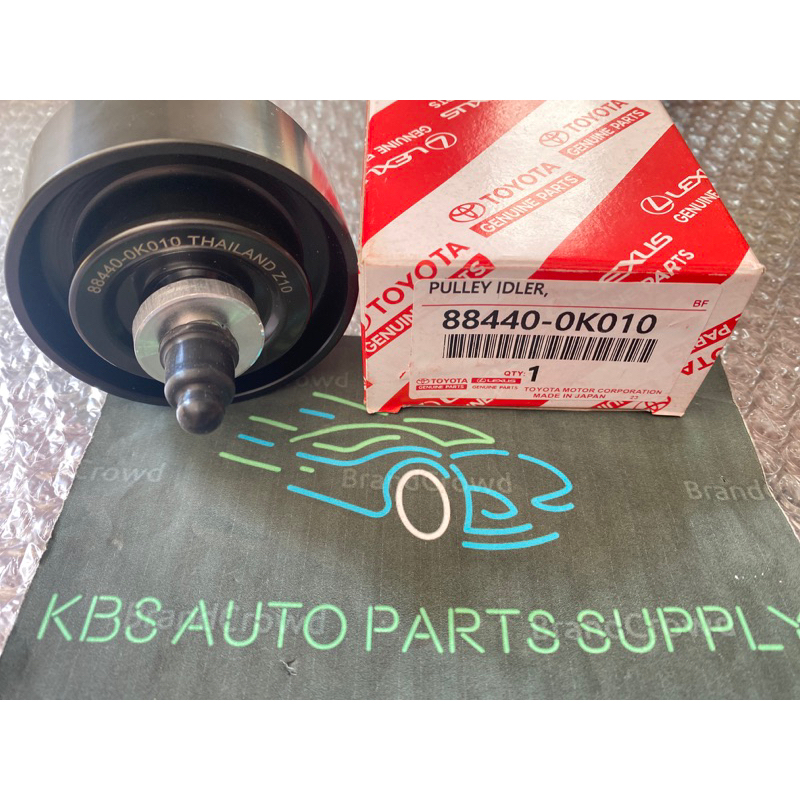 88440-0K010 TOYOTA FAN BELT PULLEY HILUX KUN25 HIACE KDH200 INNOVA ...