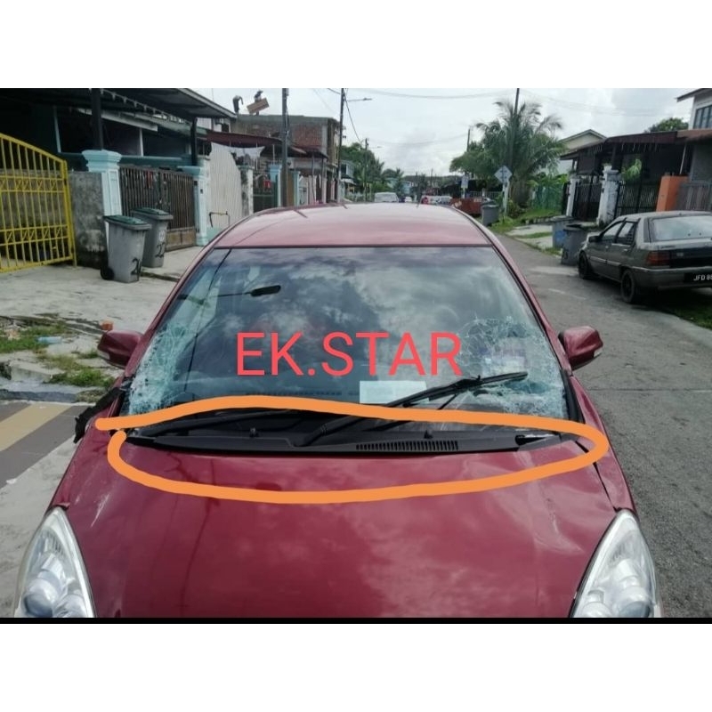 PERODUA ALZA 2009-2014 FRONT WIPER PANEL COVER CENTER DEPAN TENGAH ...