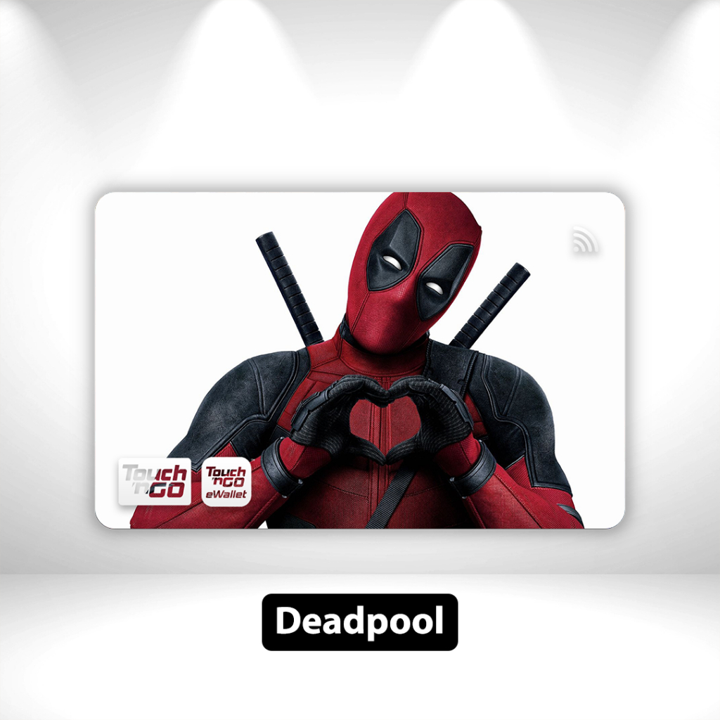 [MARVEL] Deadpool- Sticker TNG Sticker TNG NFC CHIP Card Skincard ...
