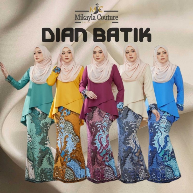 🔥 HOT ITEM 🔥BAJU KURUNG DIAN BATIK 👗 NEW COLLECTION DESIGN BY ...