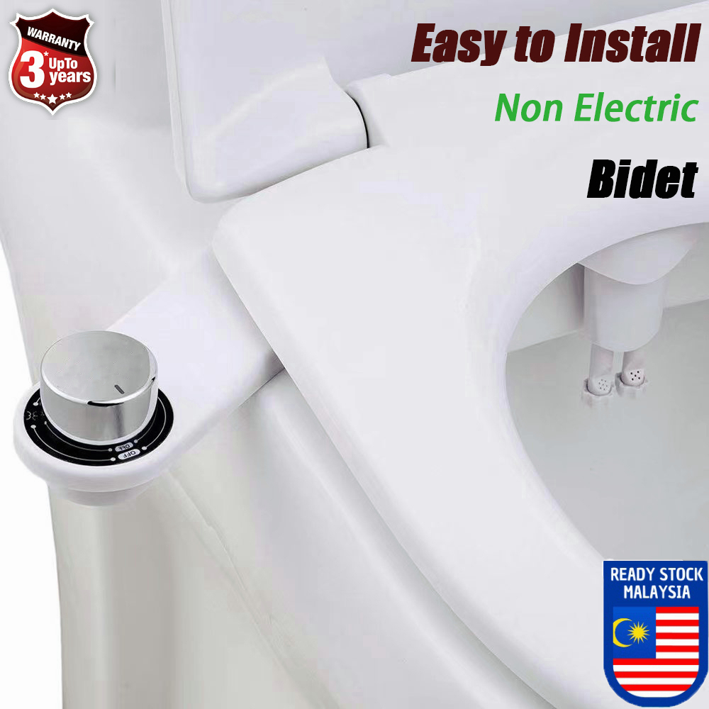 Premium Bidet Toilet Seat Toilet Attachment Bidet Spray Set Bathroom ...