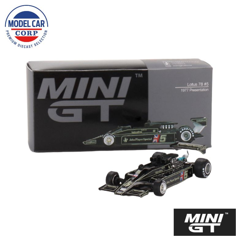 Mini GT Lotus 78 #5 1977 Presentation MGT00489 Scale: 1/64 Model Car ...
