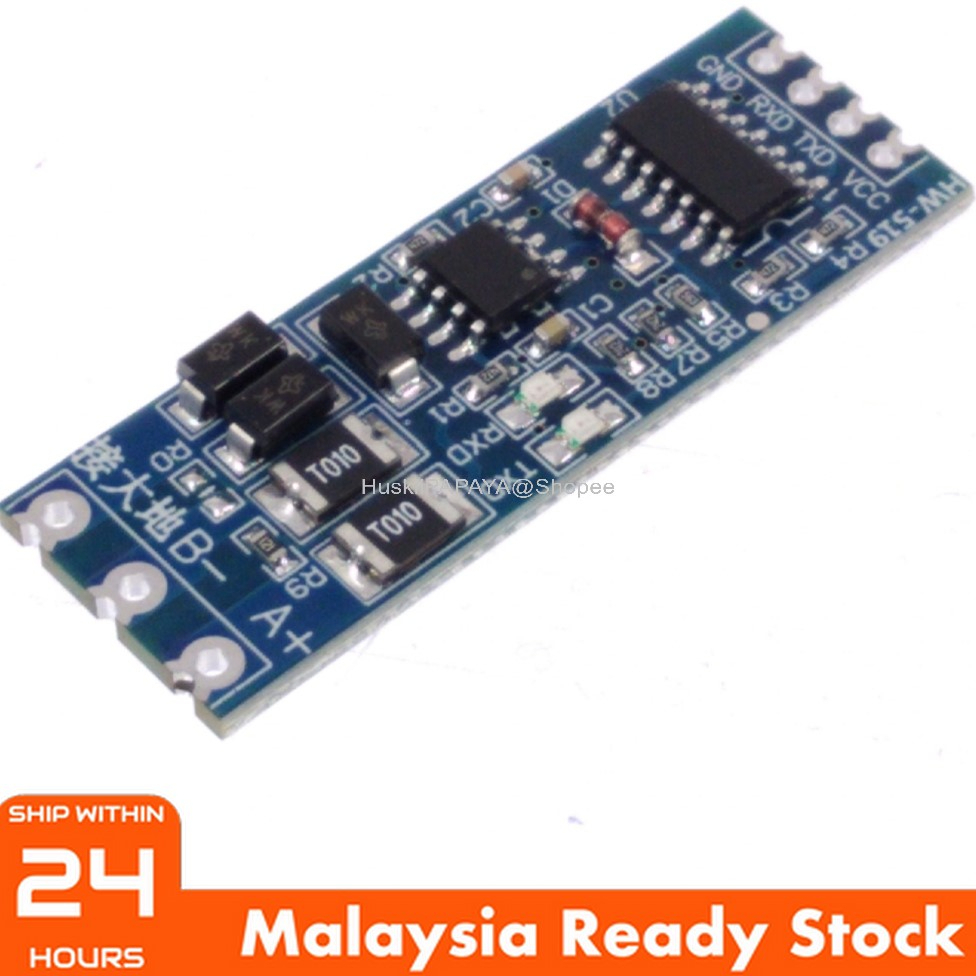 Var Ttl Turn Rs485 Module 485 To Serial Uart Level Mutual Conversion Hardware Automatic Flow 4850