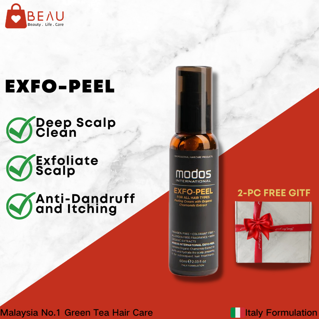 BEAU Modos EXFO-PEEL 60ml Remove Scalp Dirts & Deep Scalp Clean For All ...