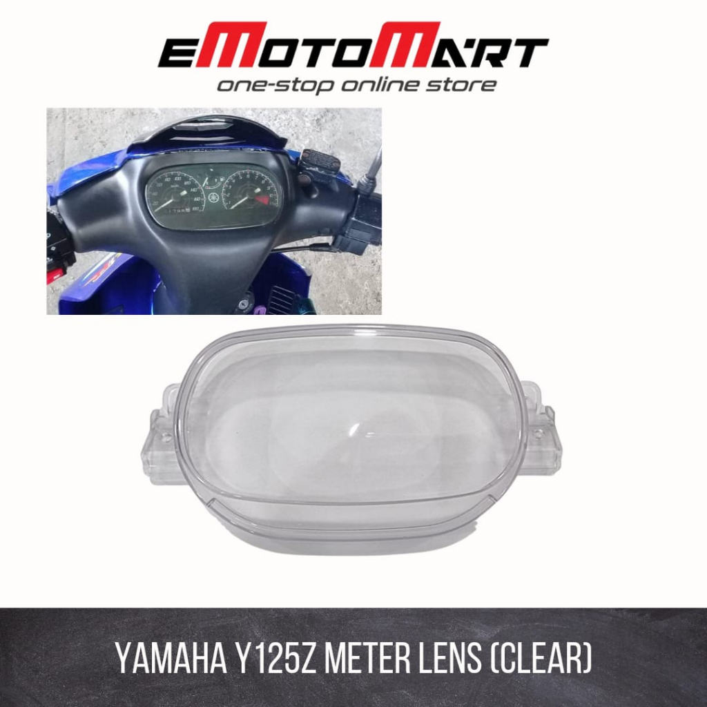 YAMAHA Y125Z Y125ZR NEW METER COVER Y125 Z Y125 ZR METER LENS [ CLEAR ] #READY STOCK | Shopee ...