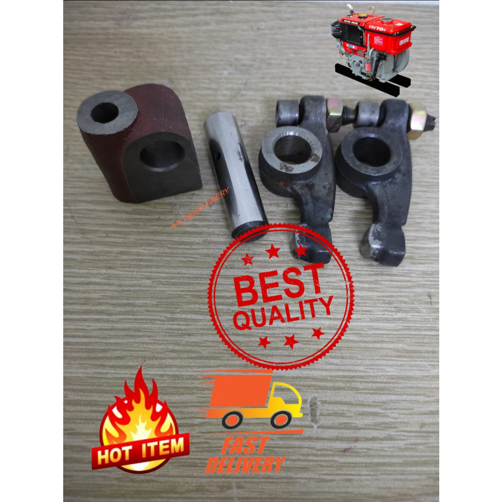 READY STOCK Kubota Vikyno Rv70 RV125 Rocker Arm support And Rocker Arm ...