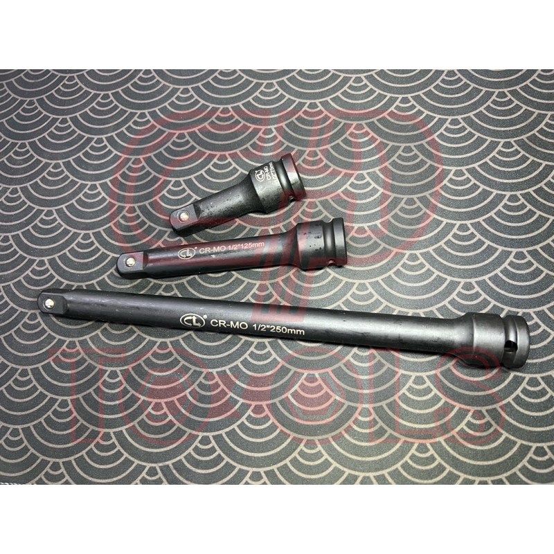 Heavy Duty 1/2" Impact Extension Bar 3"(75MM), 5"(125MM), 10" (250MM ...
