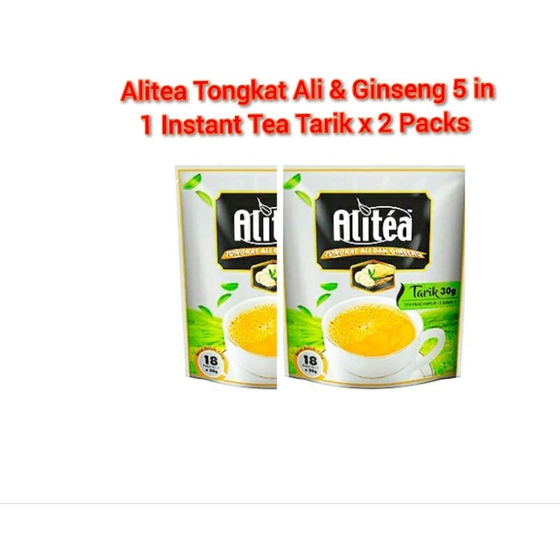 [Twin Packs] Power Root Alitea Tongkat Ali & Ginseng 5 in 1 Instant Tea ...
