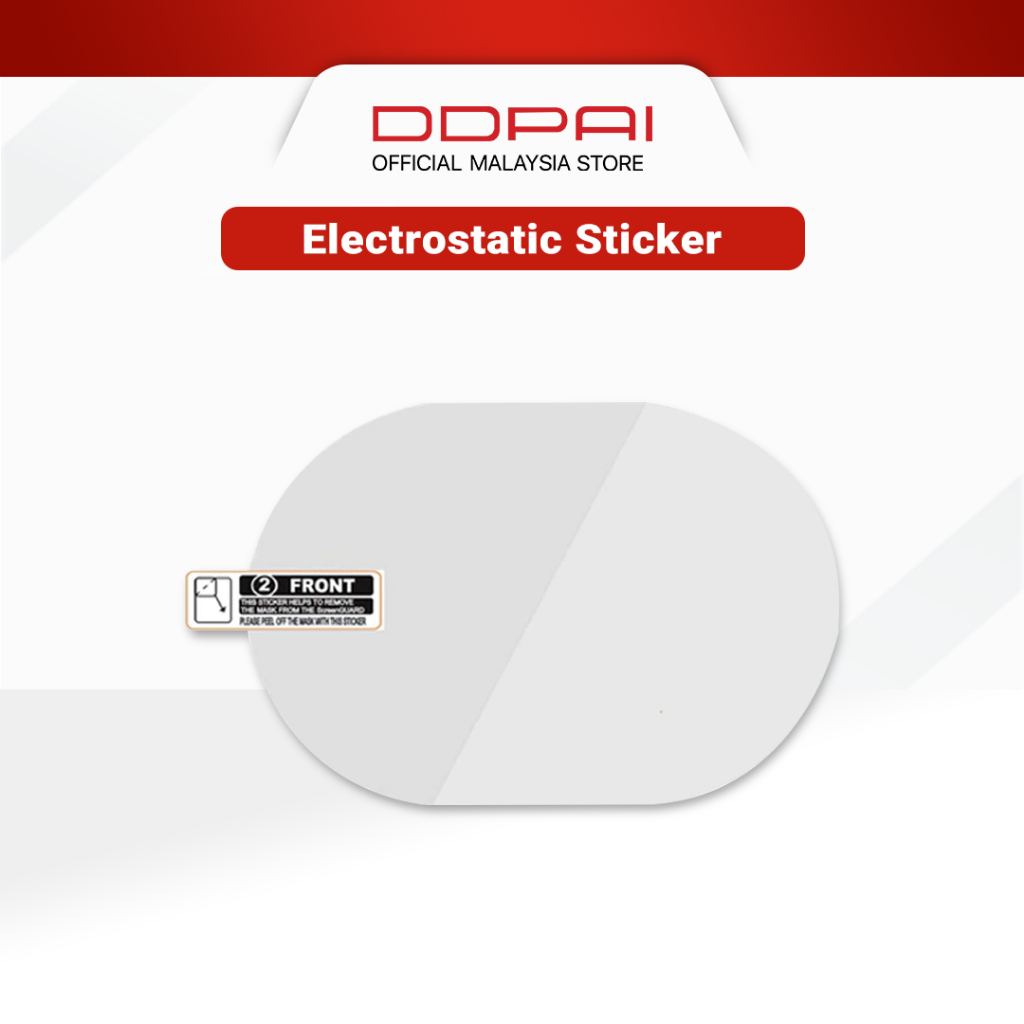 DDPAI Electrostatic Sticker Dash Cam Accessories Windscreen Tape 1pc ...