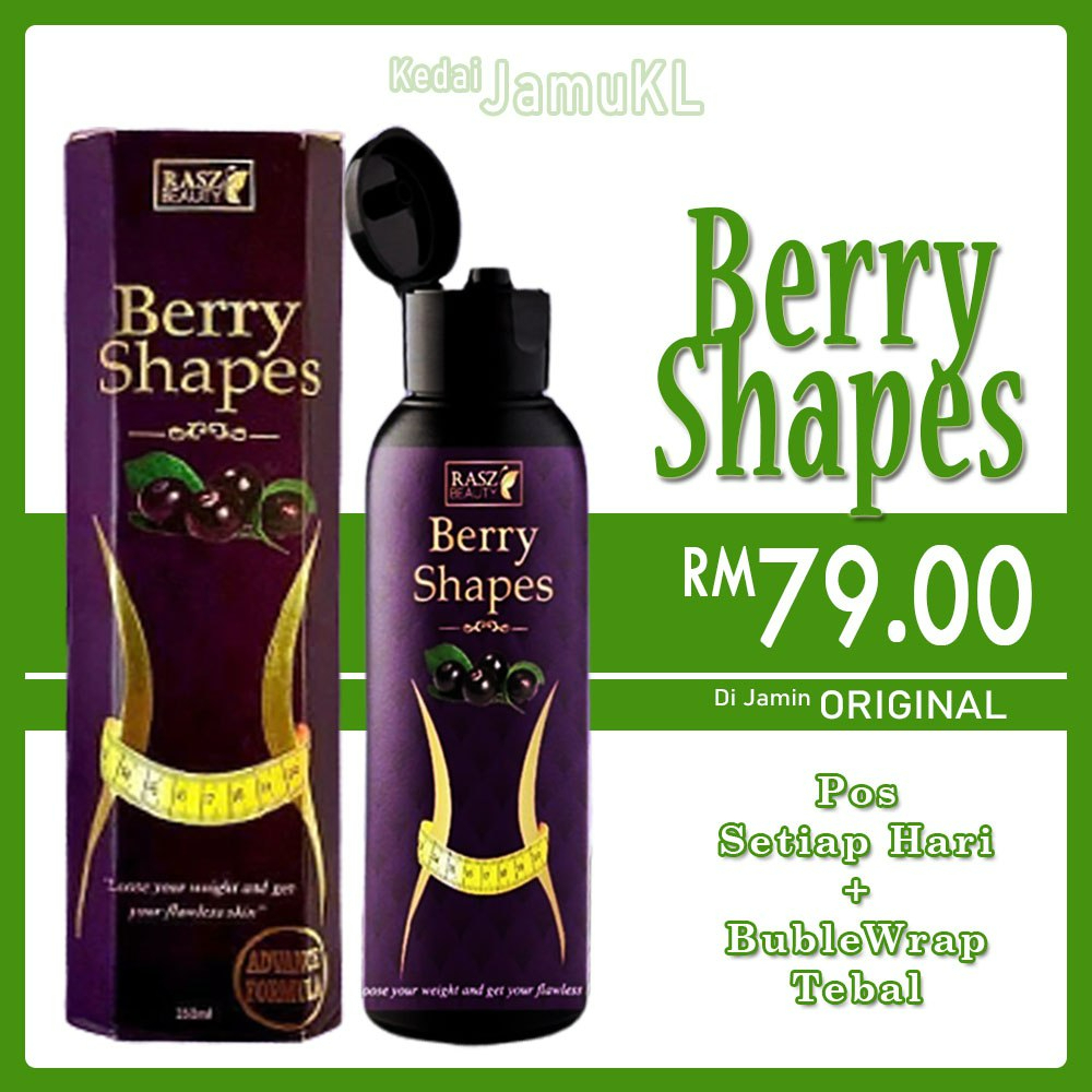 Berry Shape Original HQ - Berry Shapes Slimming Drink Ready Stok ...