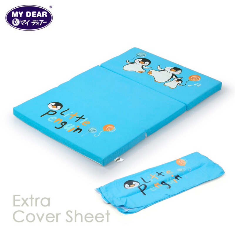 My Dear 3-Fold 25141 Synthetic Latex Foldable Playpen Mattress Anti ...