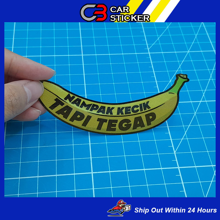 NAMPAK KECIK TAPI TEGAP STICKER / M074 | Shopee Malaysia