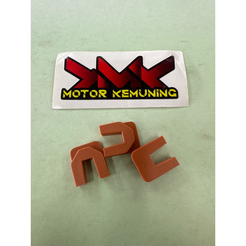 WF RACING PLASTIK PULLEY ROLLER WF 3PCS = 1SET FRONT PULLEY ROLLER ...