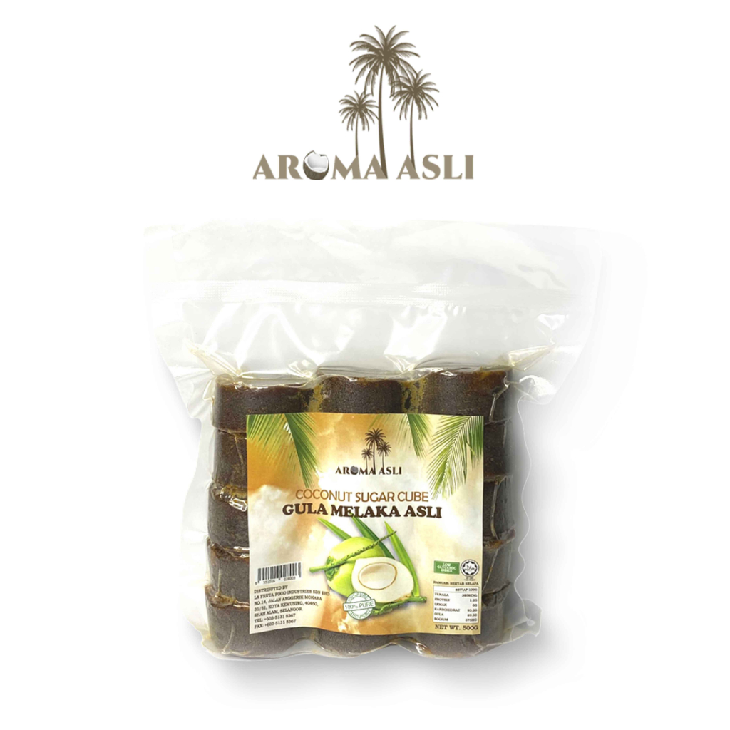 Aroma Asli Gula Melaka Asli 100% Tanpa Campuran Gula Pasir Pure Coconut ...