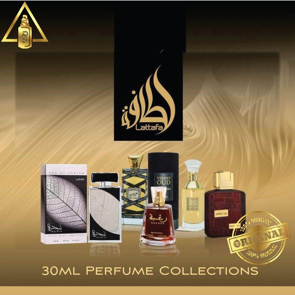 Lattafa PERFUME SPRAY 30ML OUD MOOD VELVET OUD LAIL MALEKI RAMZ GOLD/SILVER ANA ABIYEDH 100% ...