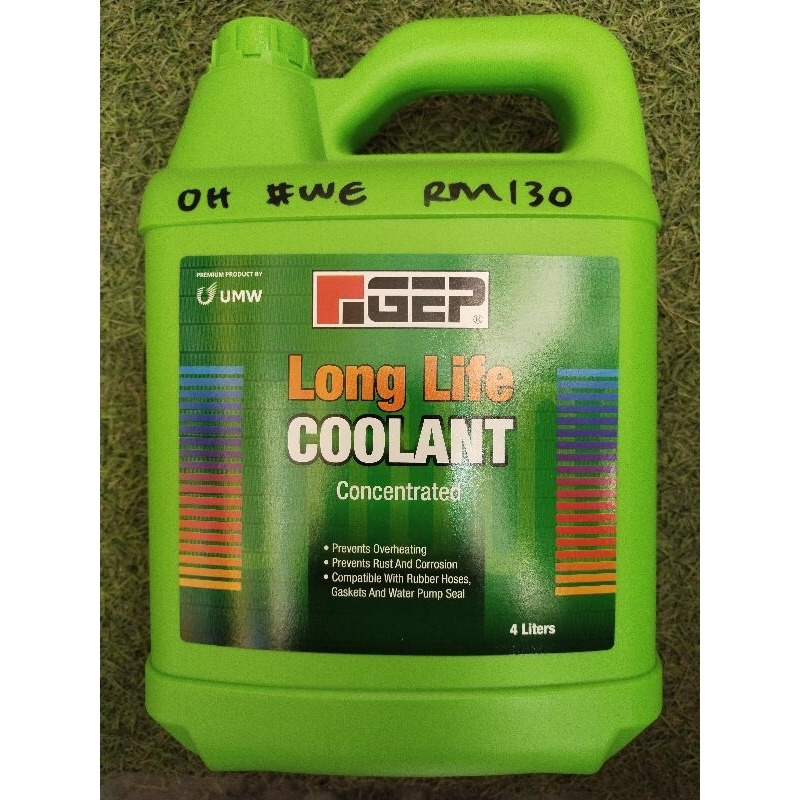 GEP COOLANT LONG LIFE 4L | Shopee Malaysia