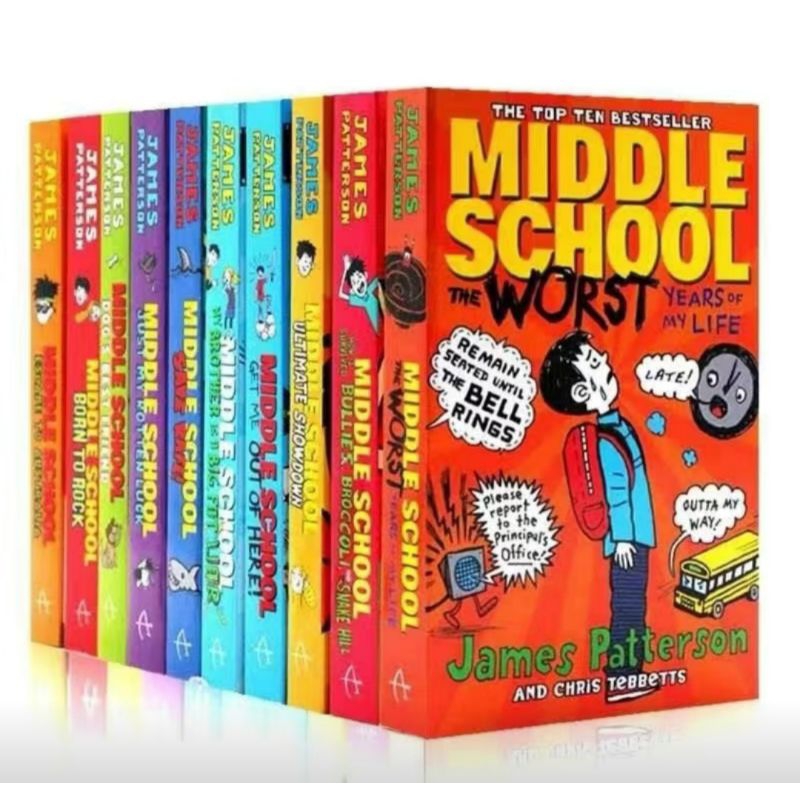 (10 Books) Middle School Story Book | Shopee Malaysia