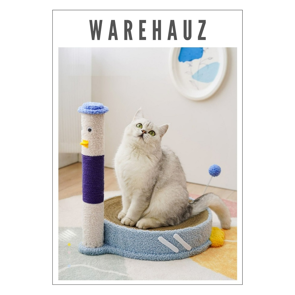 Miao Fairy Series Two In One Cat Scratchers In Duck Design With Round ...