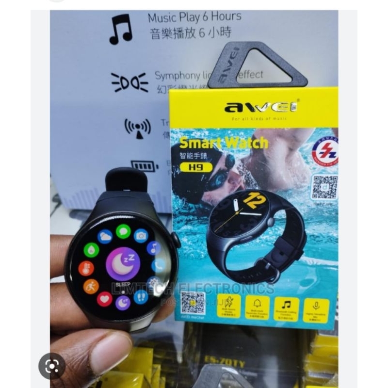 Awei smart watch H9🔥🔥 | Shopee Malaysia