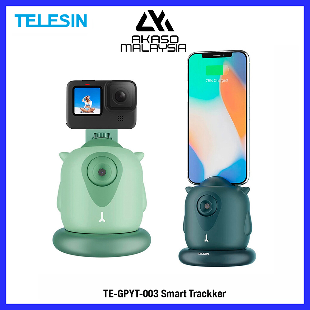 TELESIN 360 Auto Smart Follow Face Detection Tracker Selfie Tracking ...