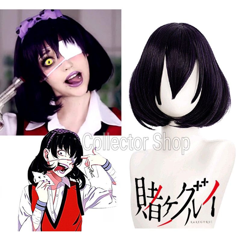 Best Quality Wig Kakegurui Midari Ikishima Cosplay Wigs Hair Rambut ...