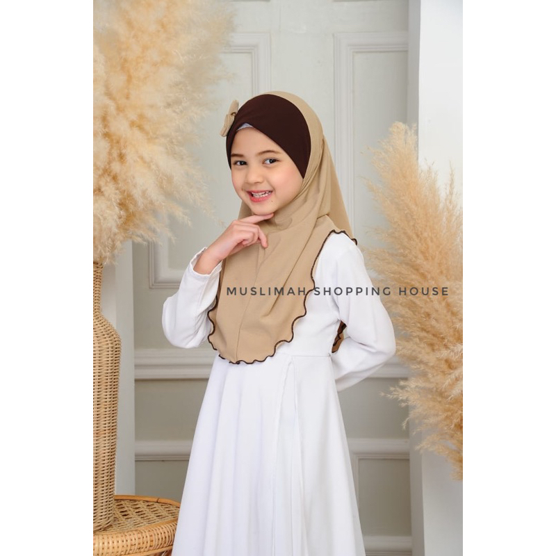 Tudung budak tudung raya kids tudung sarung budak ribbon raya 2024 ...