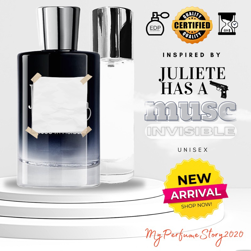 🔥NEW🔥Inspired Perfume By Juliet Has A 🔫 Musc Invisible EdP Fragrance ...