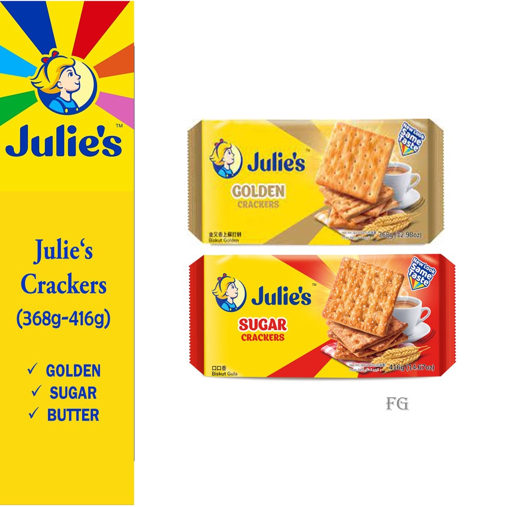 Julie's Crackers 331g-343g (Golden/Sugar) | Shopee Malaysia