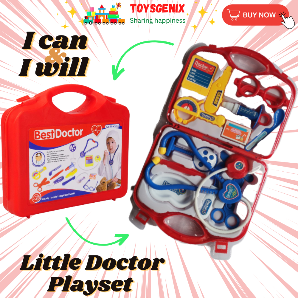 ToysgeniX Gift For Kids Toys Doctor Play Set Doctor Toys Pretend Play ...