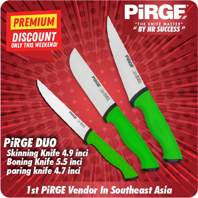 PiRGE DUO SET PISAU LAPAH - PISAU PAIRING -PISAU SKINNING -PISAU ...