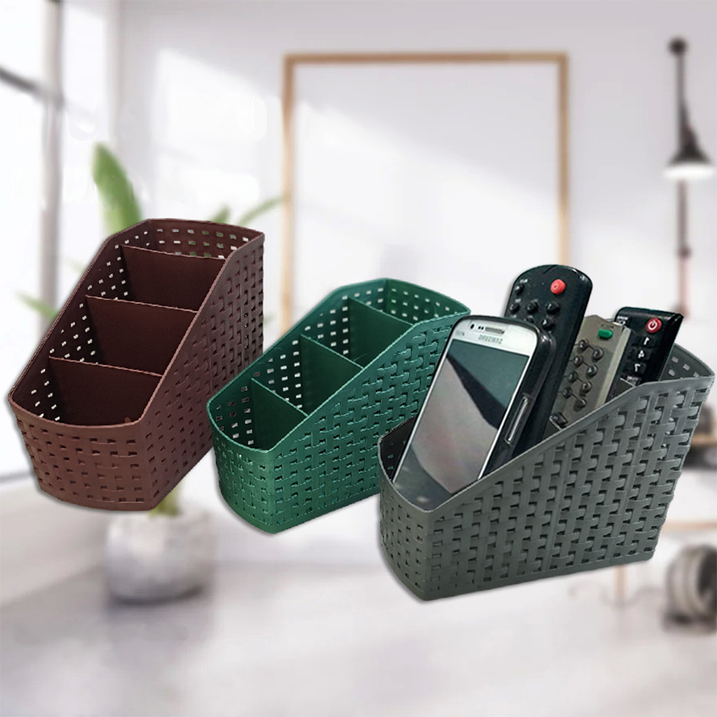 Plastic Cutlery Stationery Utensils Holder Rack Caddy 4 Compartments ...