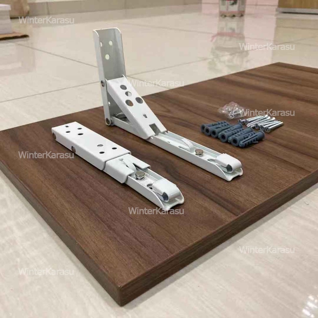 Foldable Table with Bracket Floating Table / Meja Lekat Dinding / Meja ...