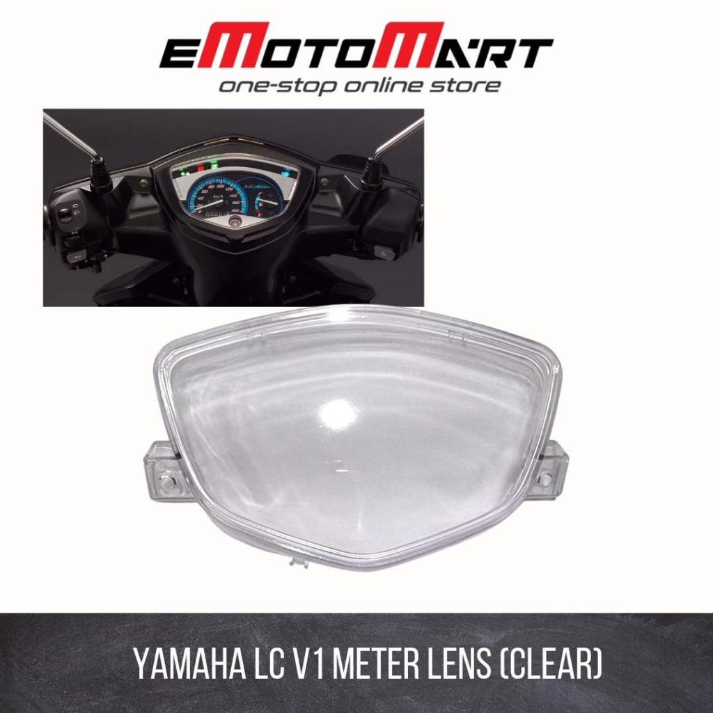 YAMAHA LC V1 LC135 V1 METER COVER LC135 V1 METER LENS [ CLEAR ] #READY ...
