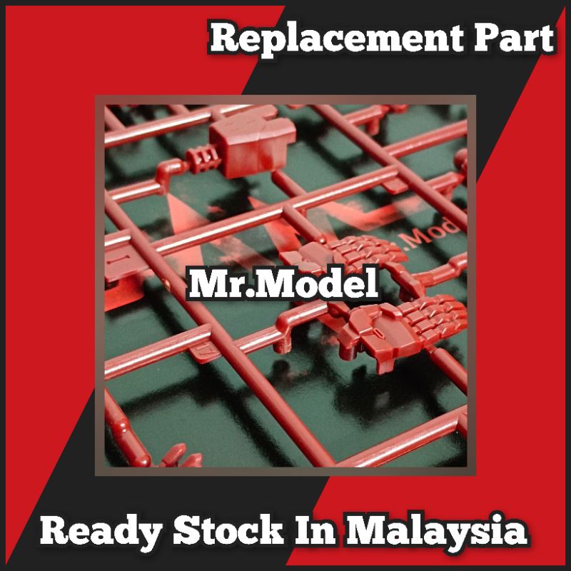 [Ready stock] Mr.Model Red Spare Part Replacement Part Plastic Model ...