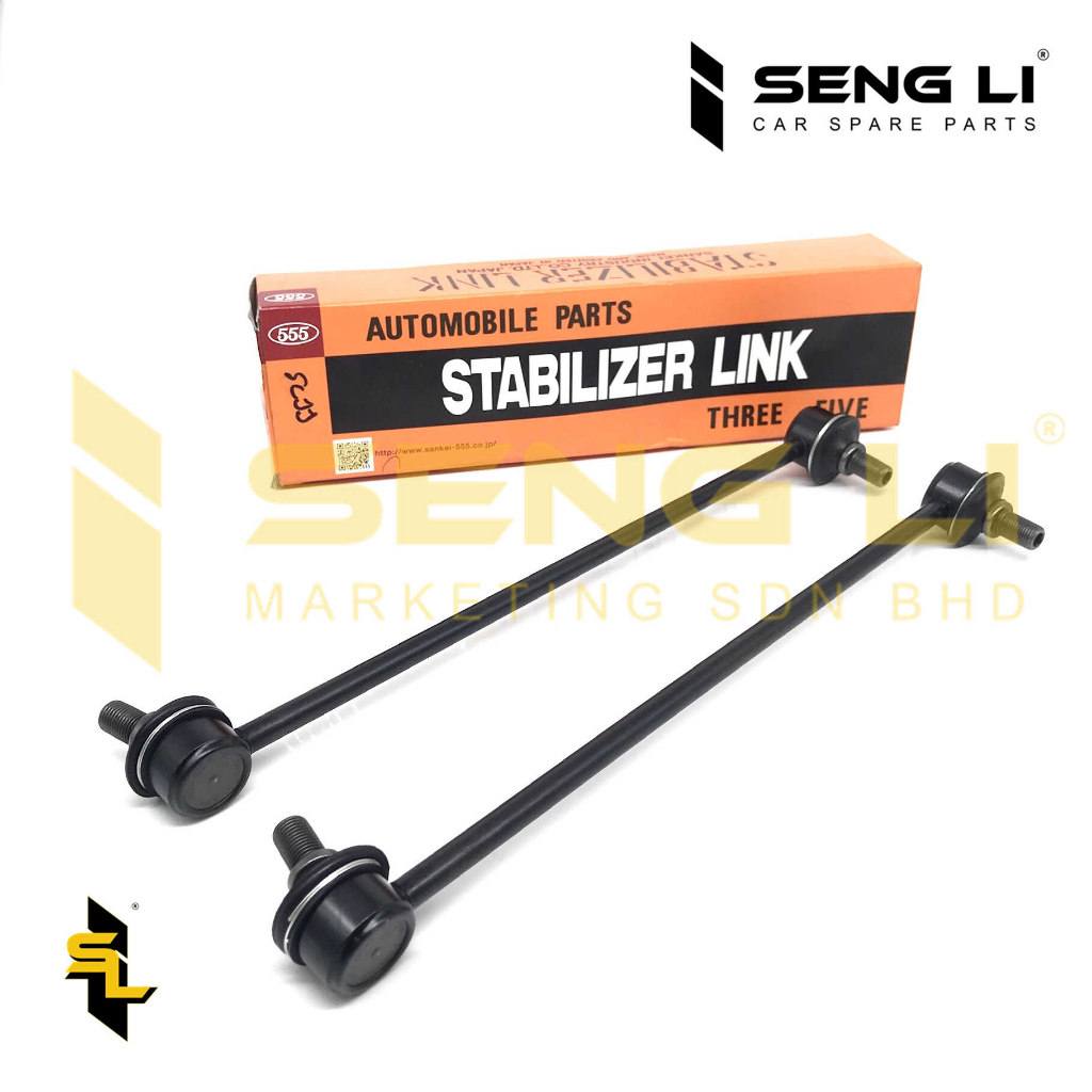 PERODUA ALZA FRONT STABILIZER LINK/ABSORBER LINK 1 SET-BRAND 555/ MADE ...