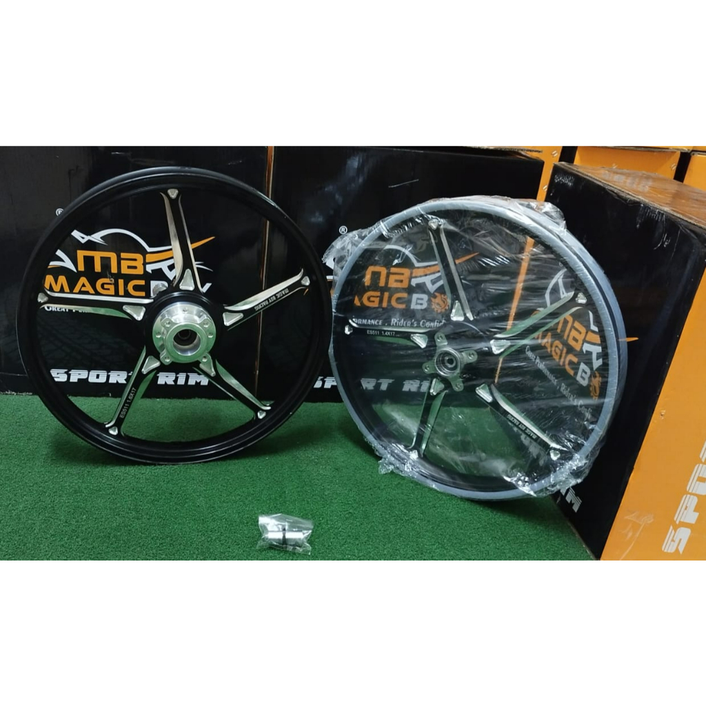 MAGIC BOY SPORT RIM FG511 / 511 [ CUSTOM ADAPTER ] HC-CNC (1.40/1.60 X17 ) Y15 / Y16 | Shopee ...