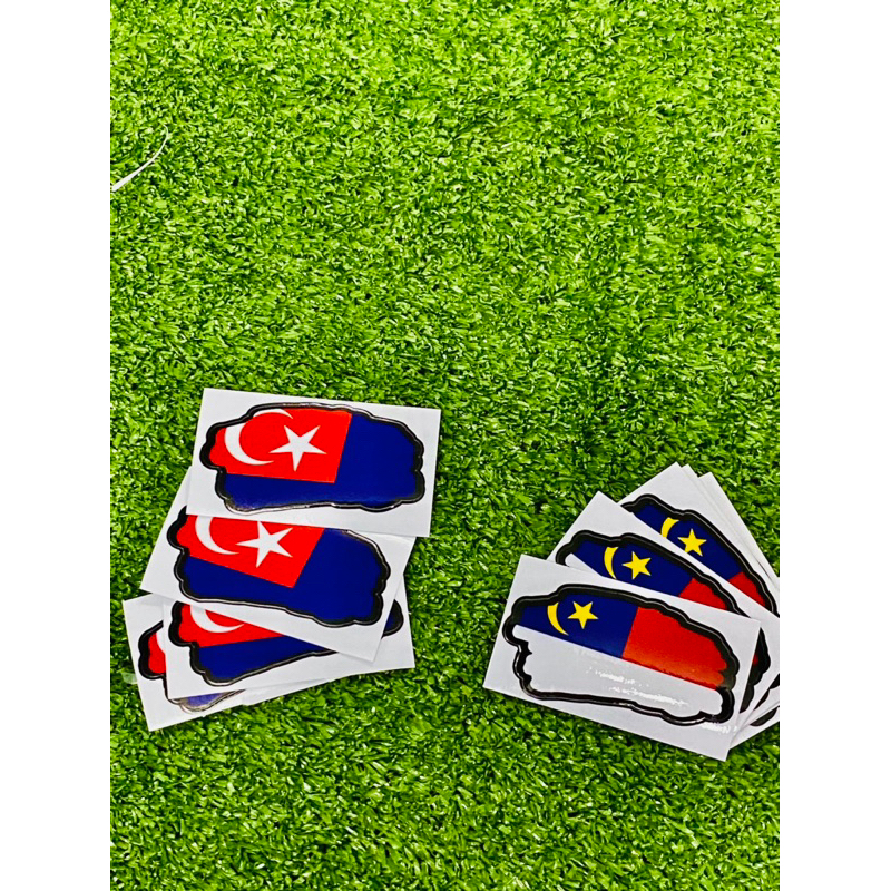 STICKER FLAG MELAKA/JOHOR PRINT 👍 | Shopee Malaysia