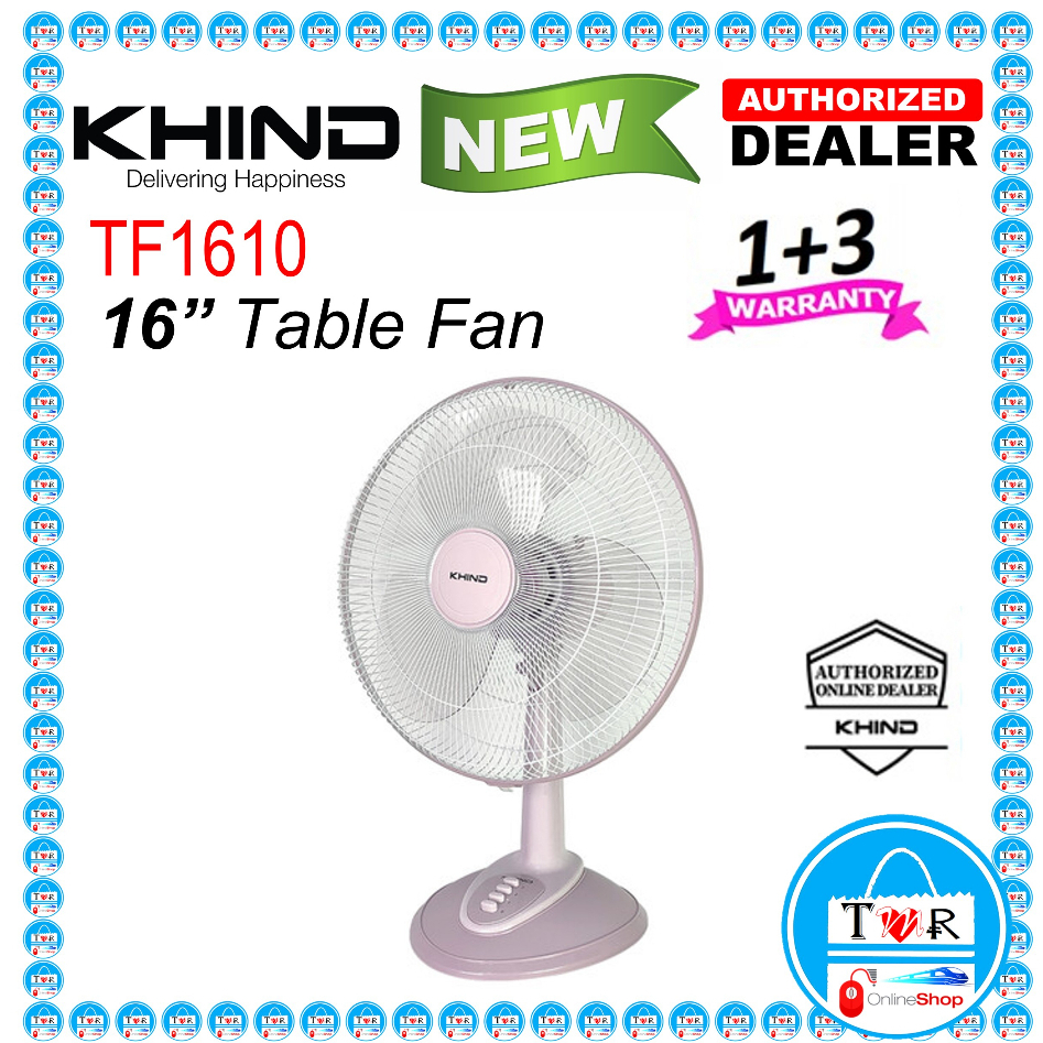 Khind 16’’ TF-166 TF166 / TF1610 / TF 1610 SE / Aiwa AW-18TF 18" TABLE ...