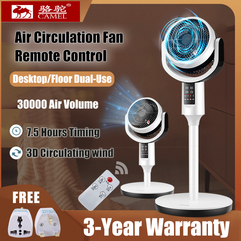 [Ready stock]Camel 2023 New Stand Fan Japan Turbo Technology Air ...