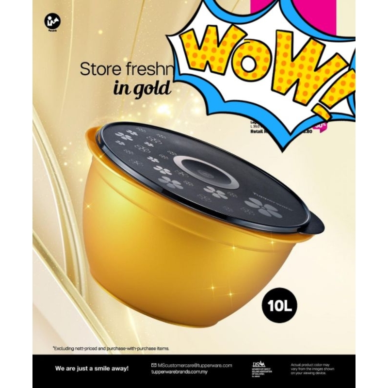 Tupperware Legacy Bowl 10.0L (1pcs) | Shopee Malaysia