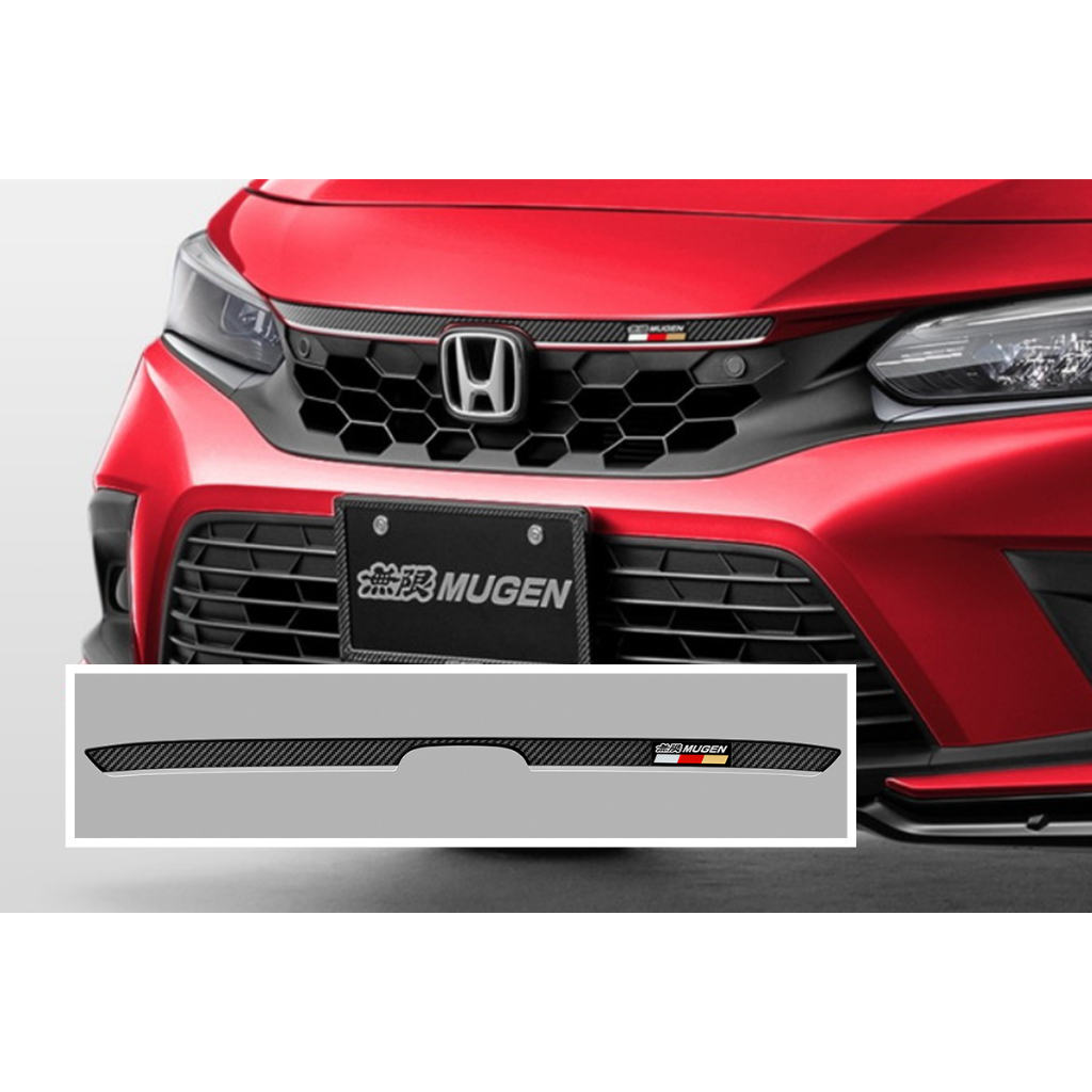 Mugen Front Grill Decal Garnish Civic FE / FL1 / FL5 | Shopee Malaysia