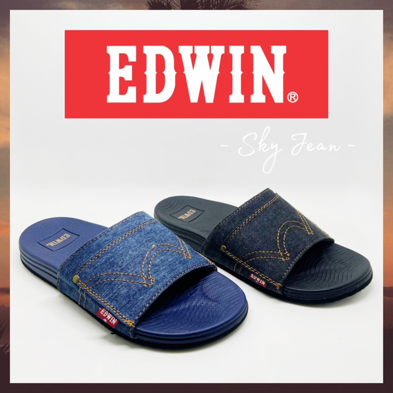 EDWIN 100% SANDAL ORIGINAL(E10596) | Shopee Malaysia