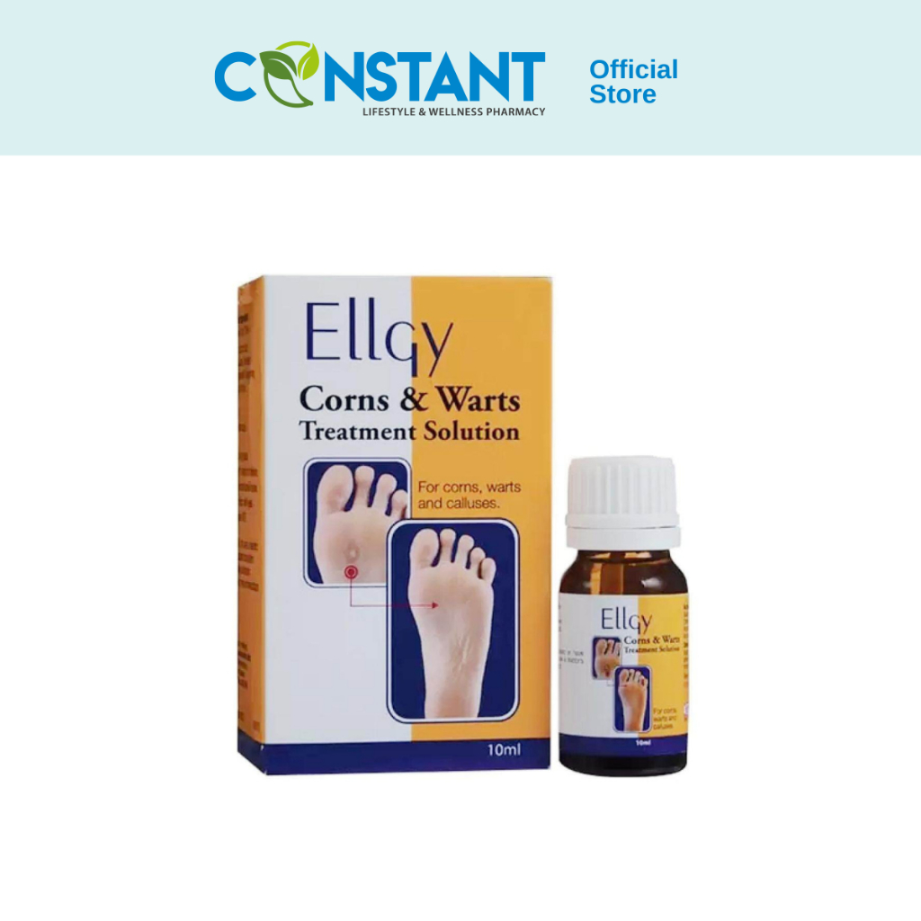 Ellgy Corns & Warts Treatment Solution Lotion 10ml | Shopee Malaysia