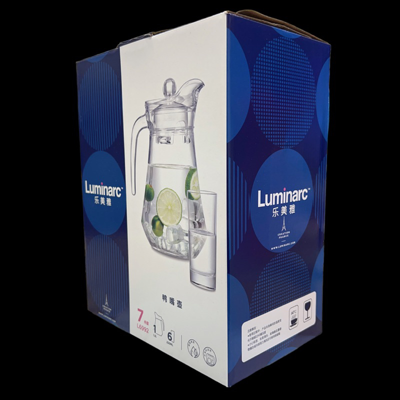 LUMINARC 7PCS WATER SET/JUG SET- L6992 | Shopee Malaysia