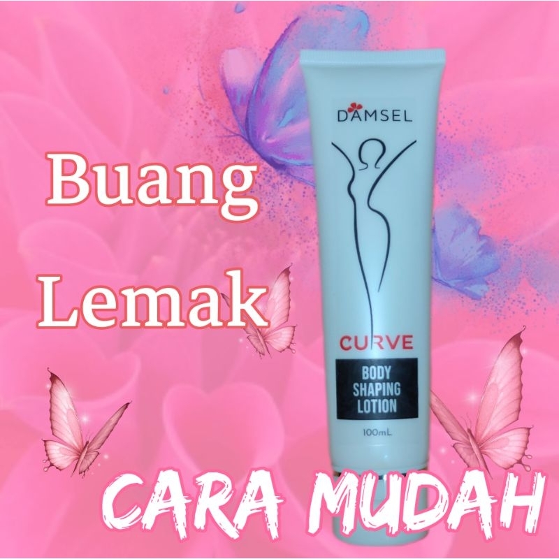 Curve Body Shaping Lotion Slimming Cream Krim Kurus Langsing Fat Burner ...